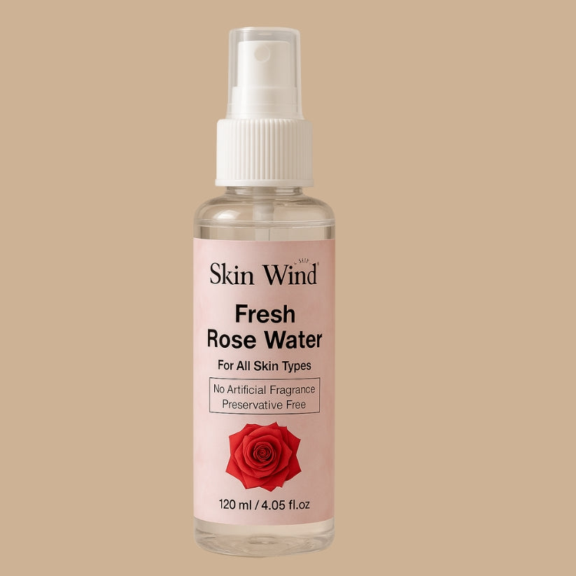 Fresh Rose Water Spray (100% Pure) – Skin Wind