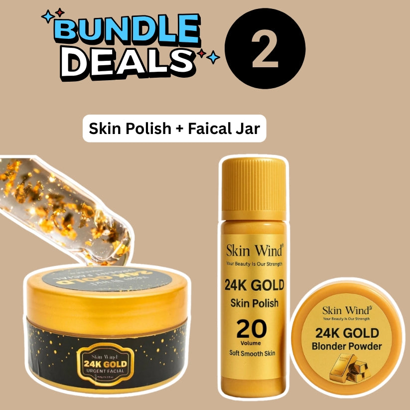 Skin Polish and 1 x Facial jar ( Deal 2) – Skin Wind