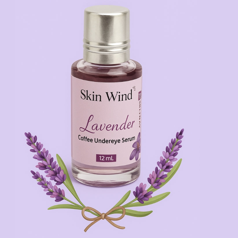 Lavender Coffee Under eye Serum – Skin Wind